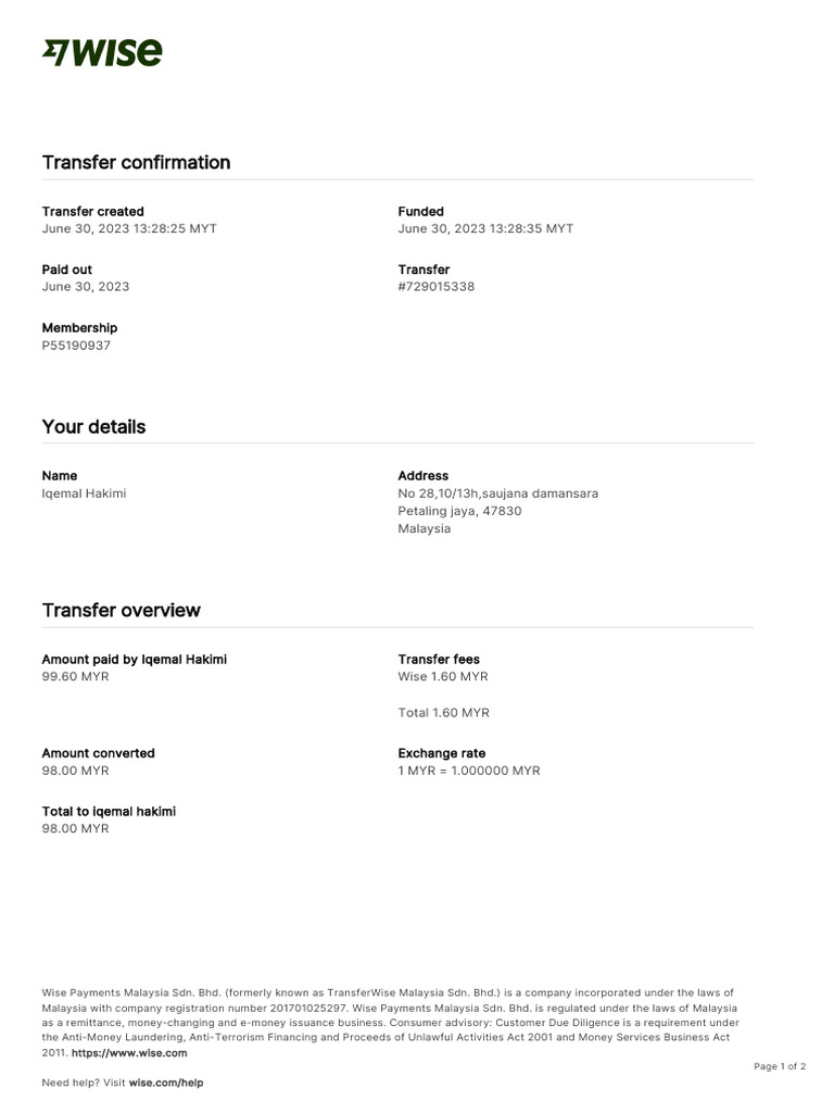 Transfer Receipt | PDF | Banks | Financial Technology