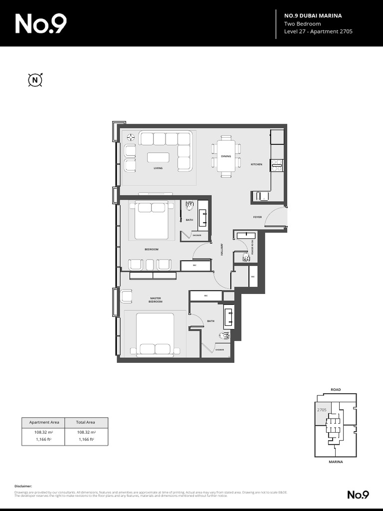 No.9 Floor Plans Apartments | PDF | Bathroom | Apartment