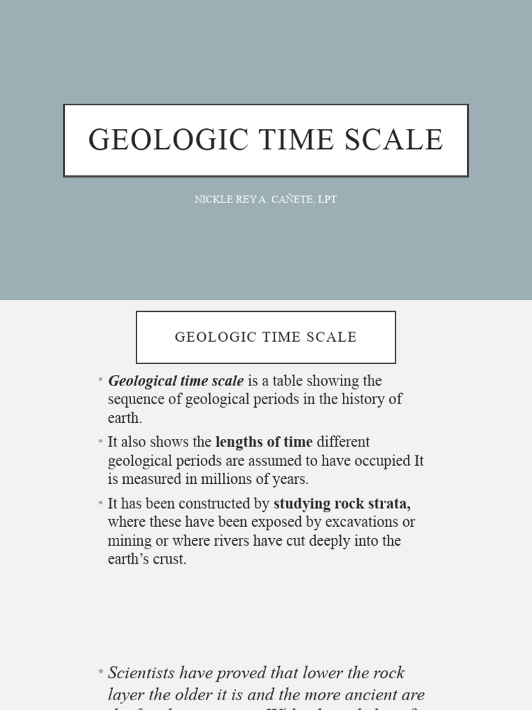 History of Life | PDF | Geologic Time Scale | Earth Sciences