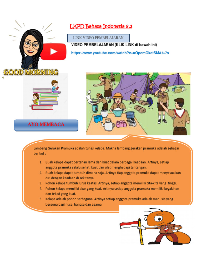 LKPD Bhs. Indo 8.2 | PDF | Pengembangan Diri