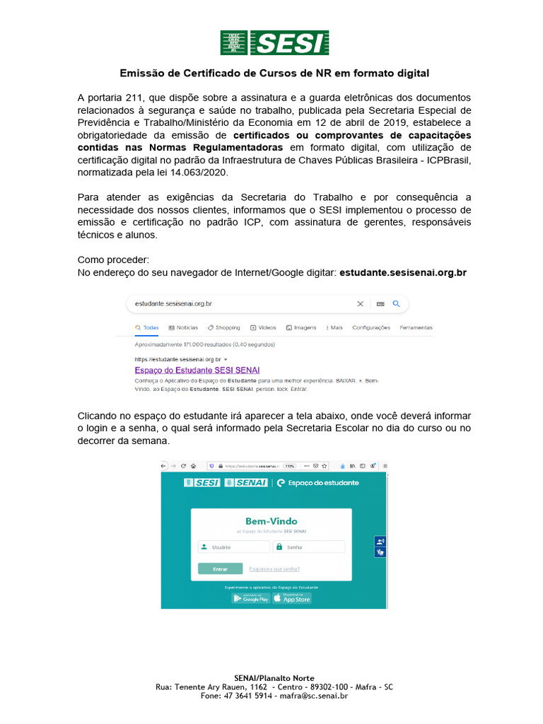 Tutorial - NRs Assinatura Digital | PDF