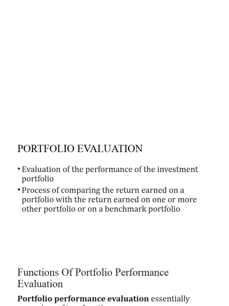 Sharpe | PDF | Sharpe Ratio | Beta (Finance)