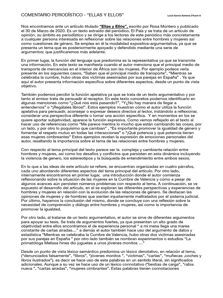 Reflexiones sobre Ellas y Ellos | PDF | Género | Estudios de género