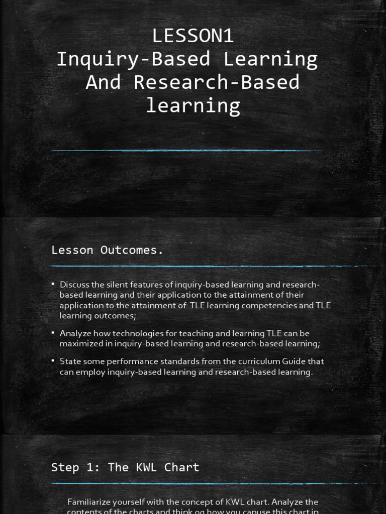 TTL2 | PDF | Inquiry Based Learning | Learning