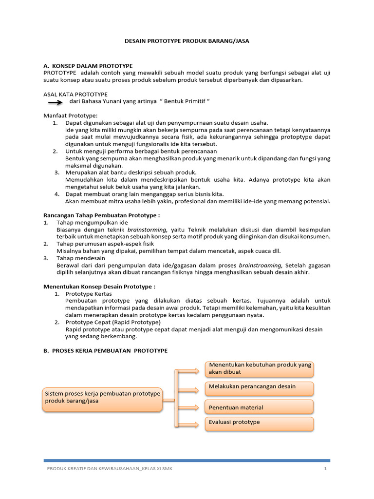 Desain Prototype | PDF