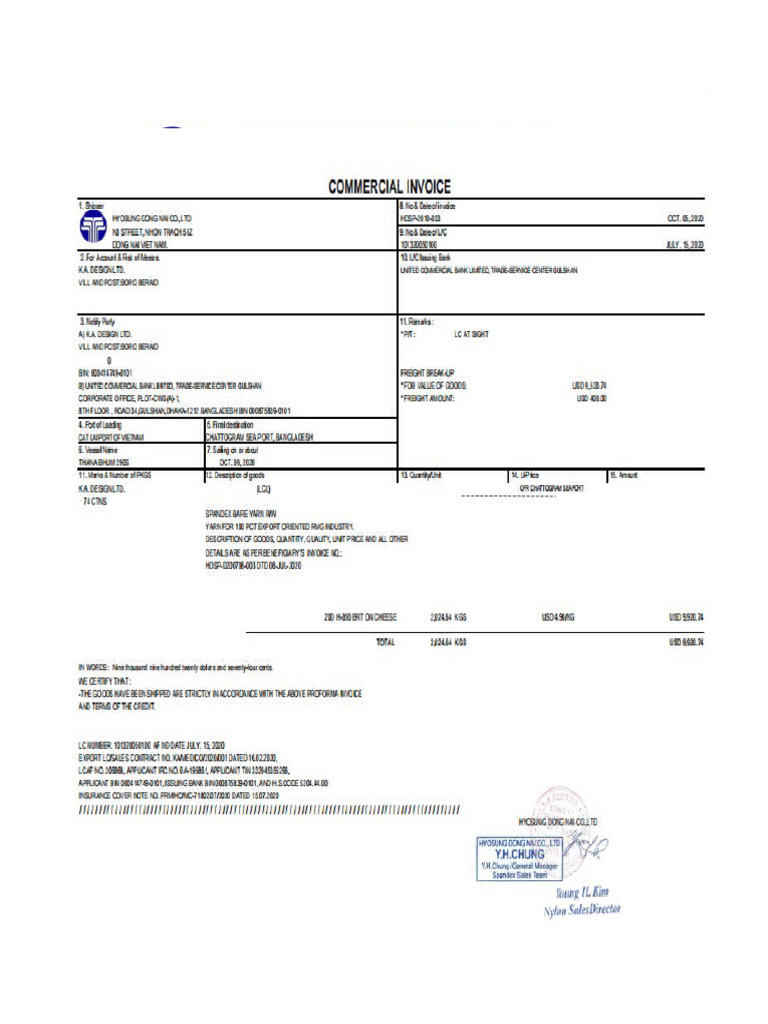 BCT 1 | PDF | Cargo | Supply Chain Management