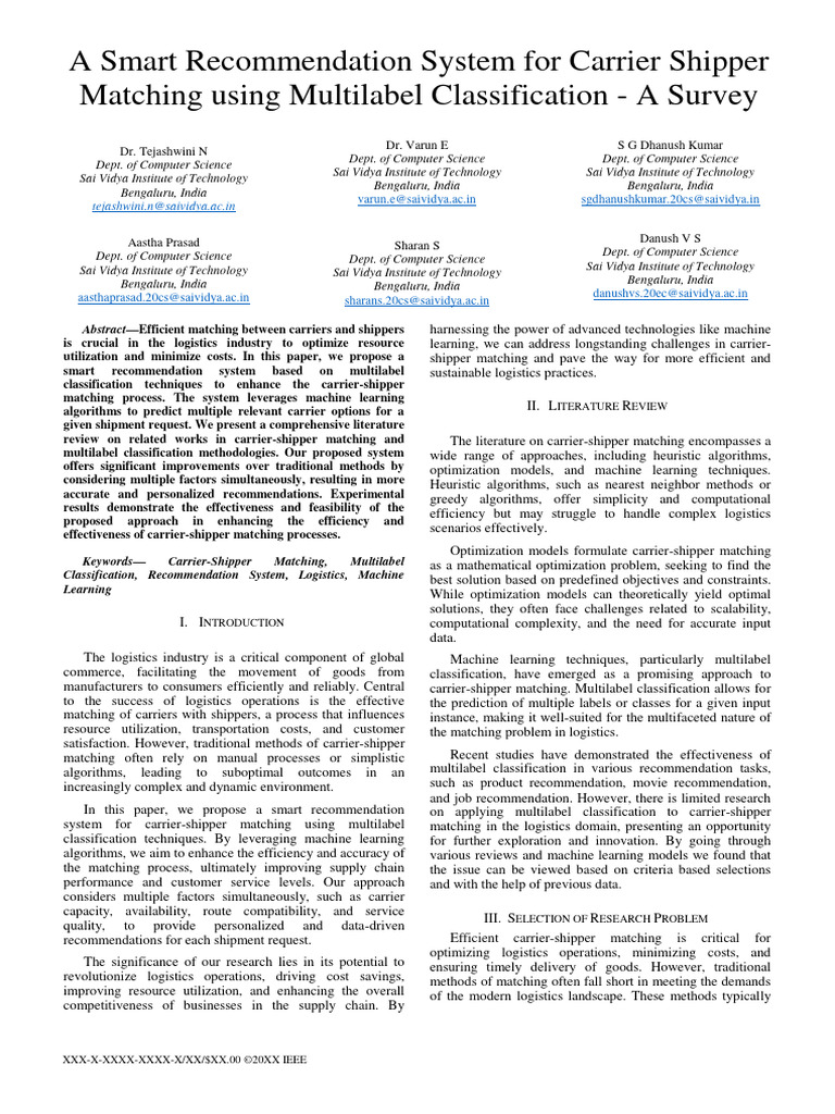 Survey | PDF | Machine Learning | Cross Validation (Statistics)