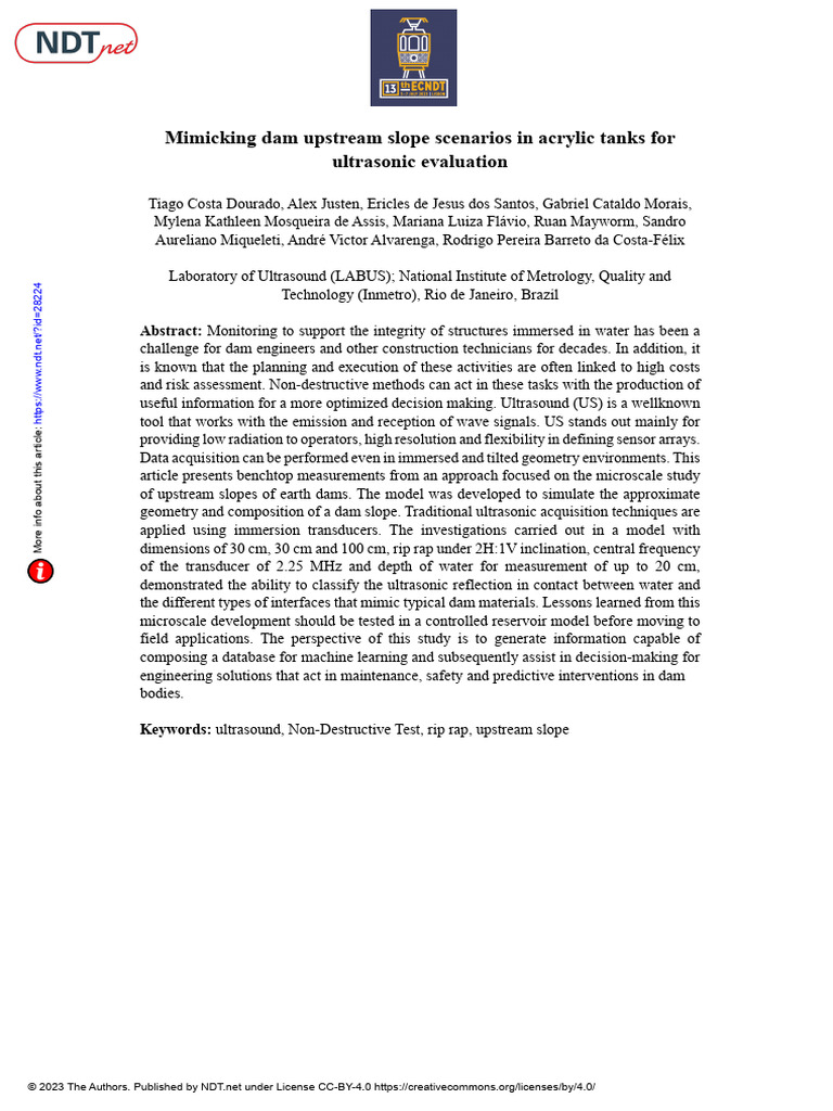 Ecndt2023 Presentation 88 | PDF