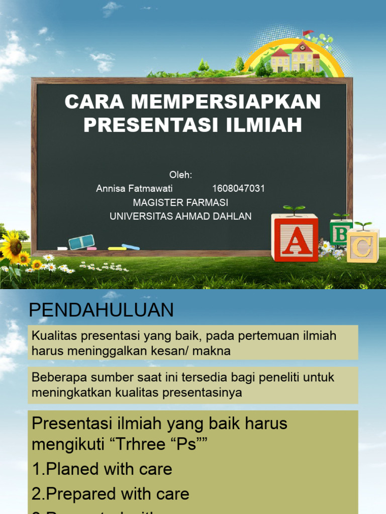 Cara Mempersiapkan Presentasi PPT Presen | PDF