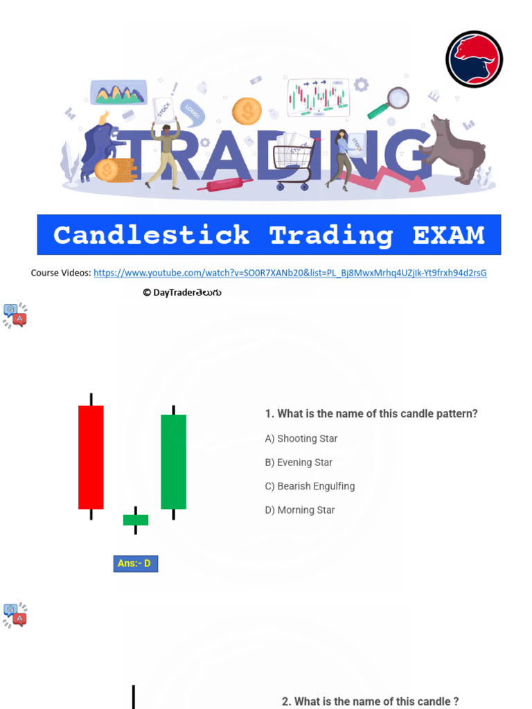 Candlesticks Q&A With Answers | PDF | Market Trend | Private Sector