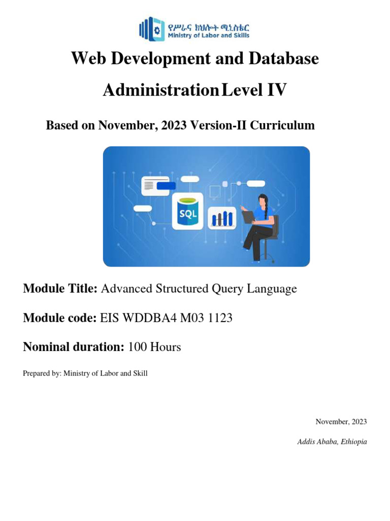 TM03 Use Advanced Structured Query Language | PDF | Databases ... TM03 Use Advanced Structured Query Language | PDF | Databases ...