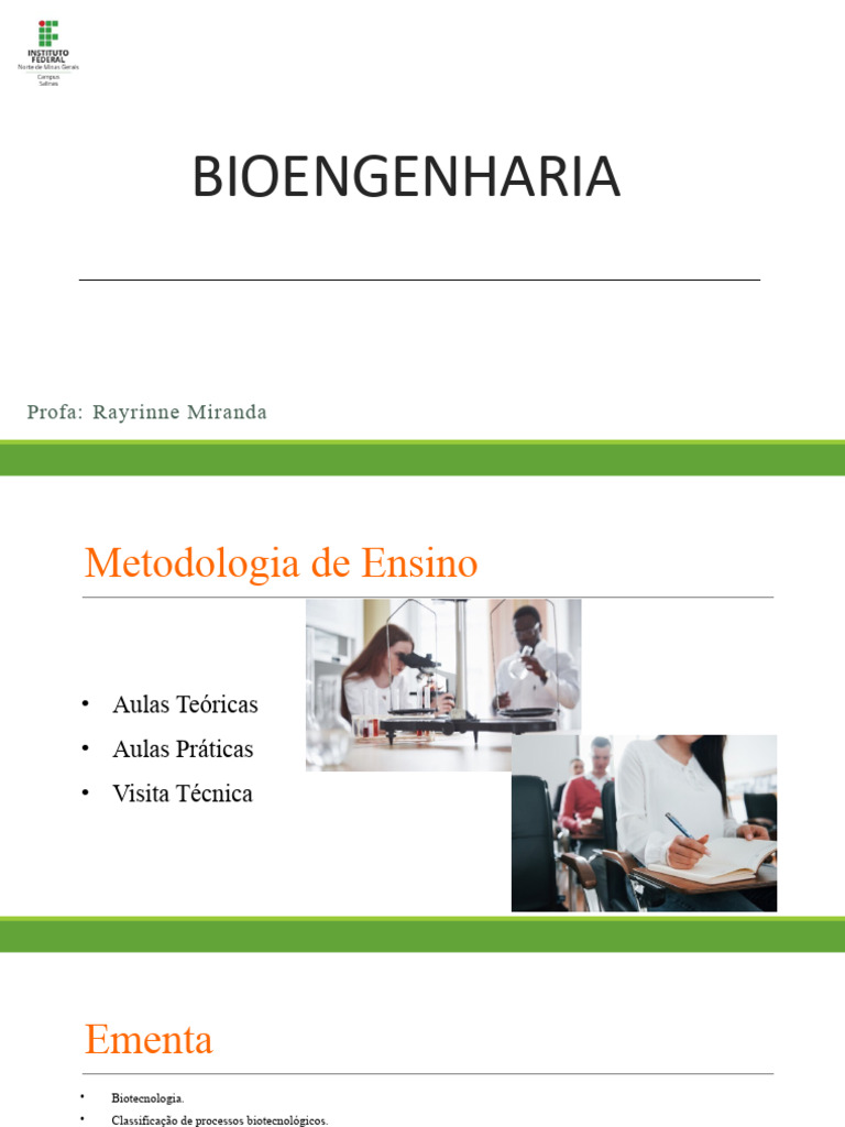 Aula 1 | PDF | Biotecnologia | Microrganismo