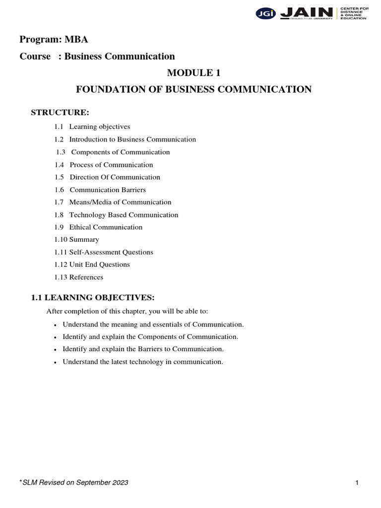 Business Communication | PDF