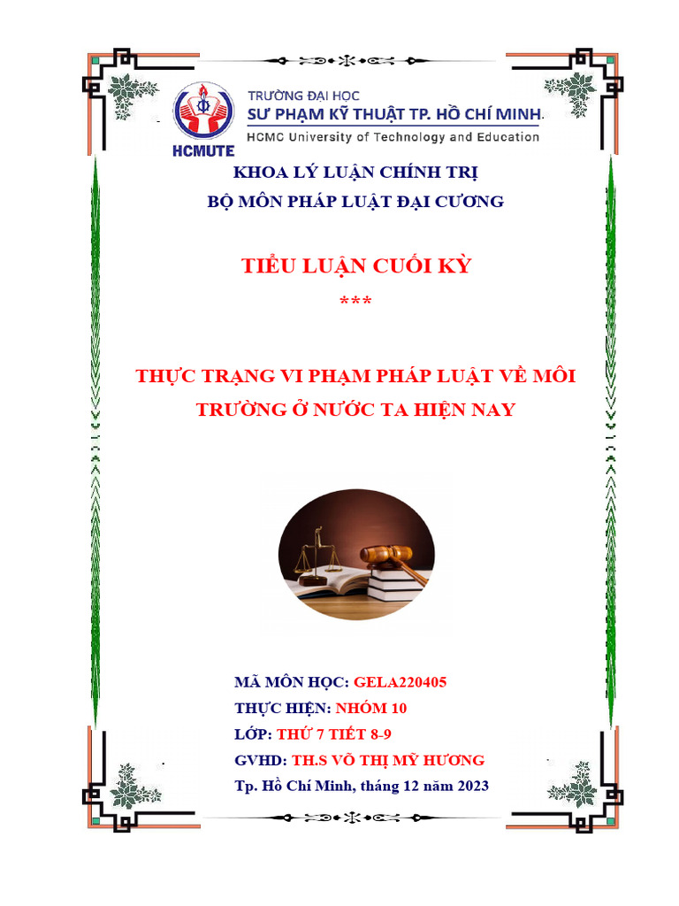 tiểu luận nhóm 10 pldc | PDF