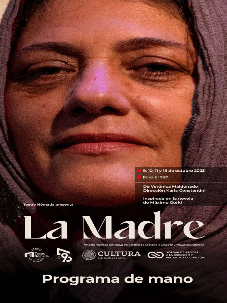 Programa de Mano - La Madre | PDF