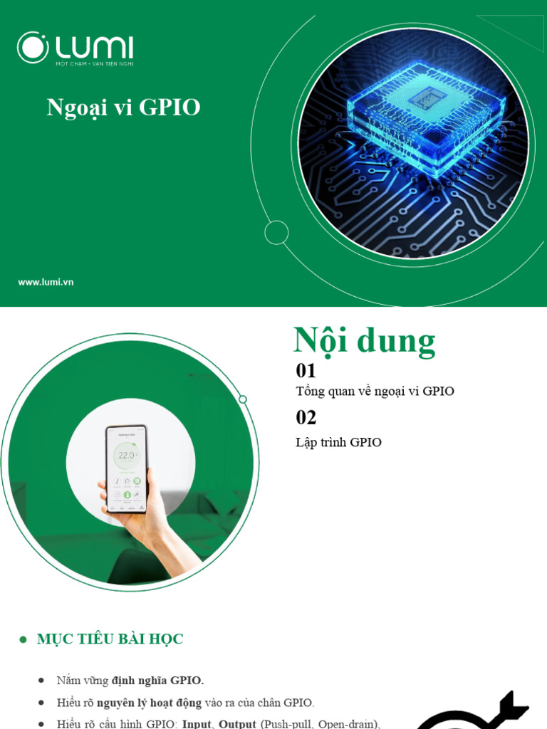 Bài 5 Ngo I VI GPIO | PDF