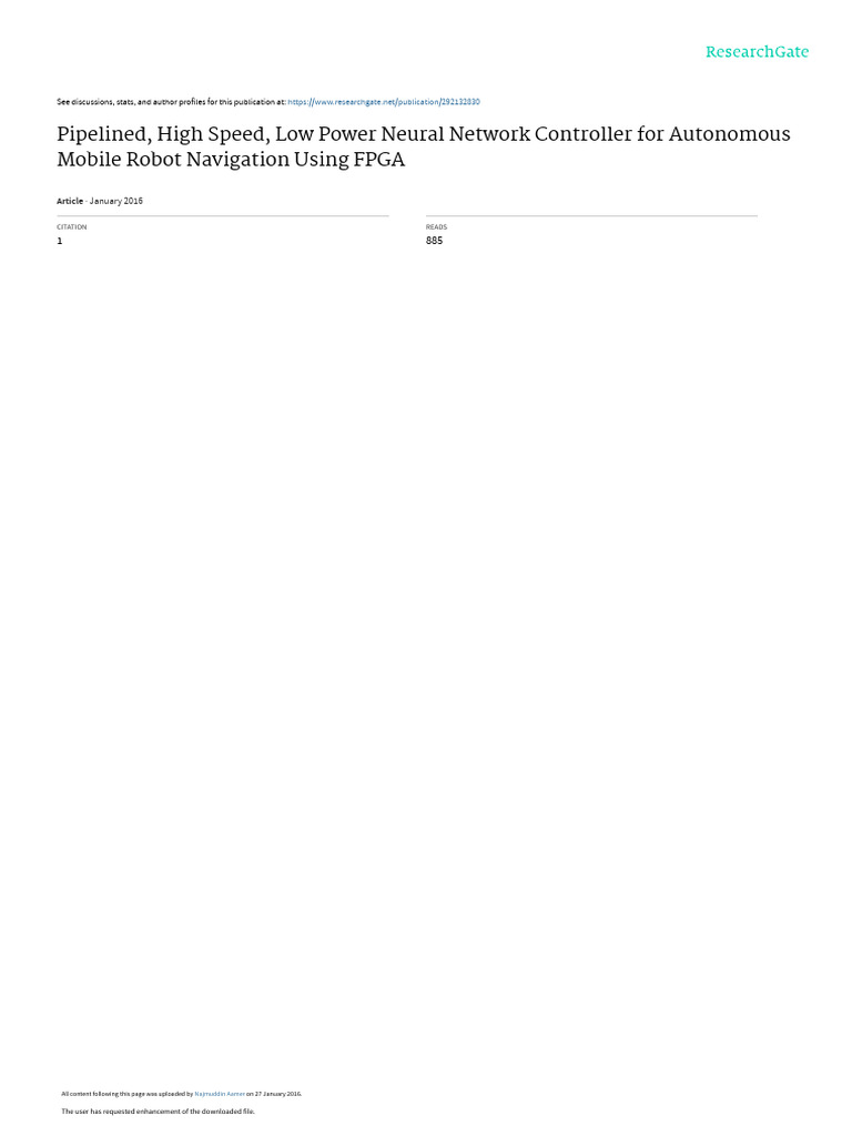 Pipelined Highspeed Low Power Neural Network Pdf Artificial Neural Network Computer