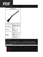 Musket Overview and Gameplay Guide | PDF | Musket | Bayonet