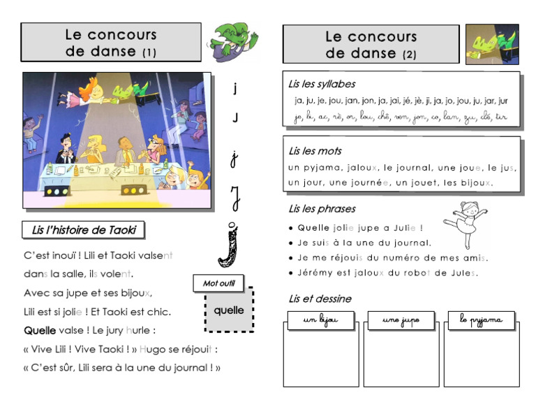 Concours de danse avec Taoki | PDF