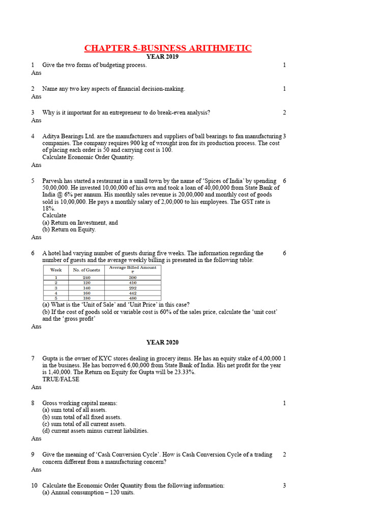 Financial Q&A for Entrepreneurs | PDF | Economies | Financial Accounting