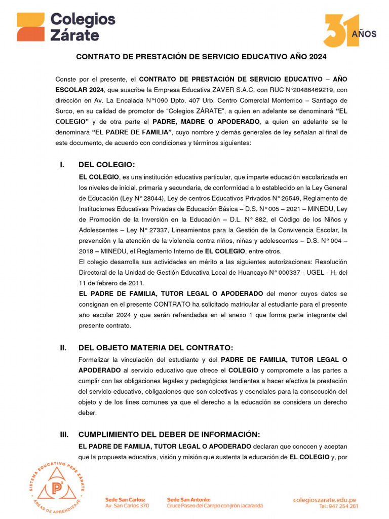 Convenio Economico 2024 | PDF