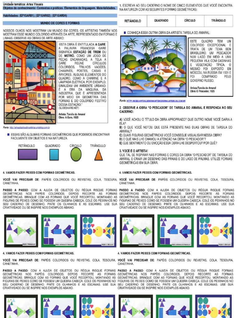Aula de Artes 2ano | PDF
