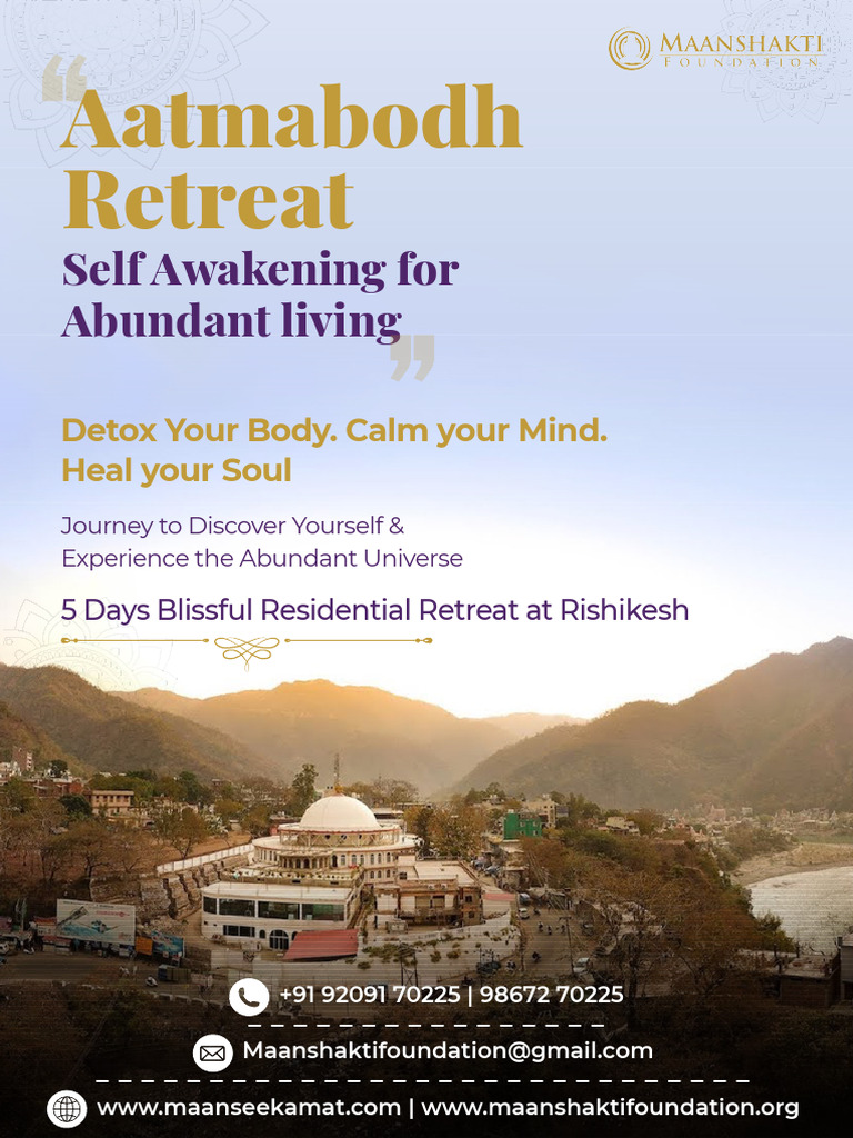 Rishikesh Retreat | PDF | Yoga | Spirituality