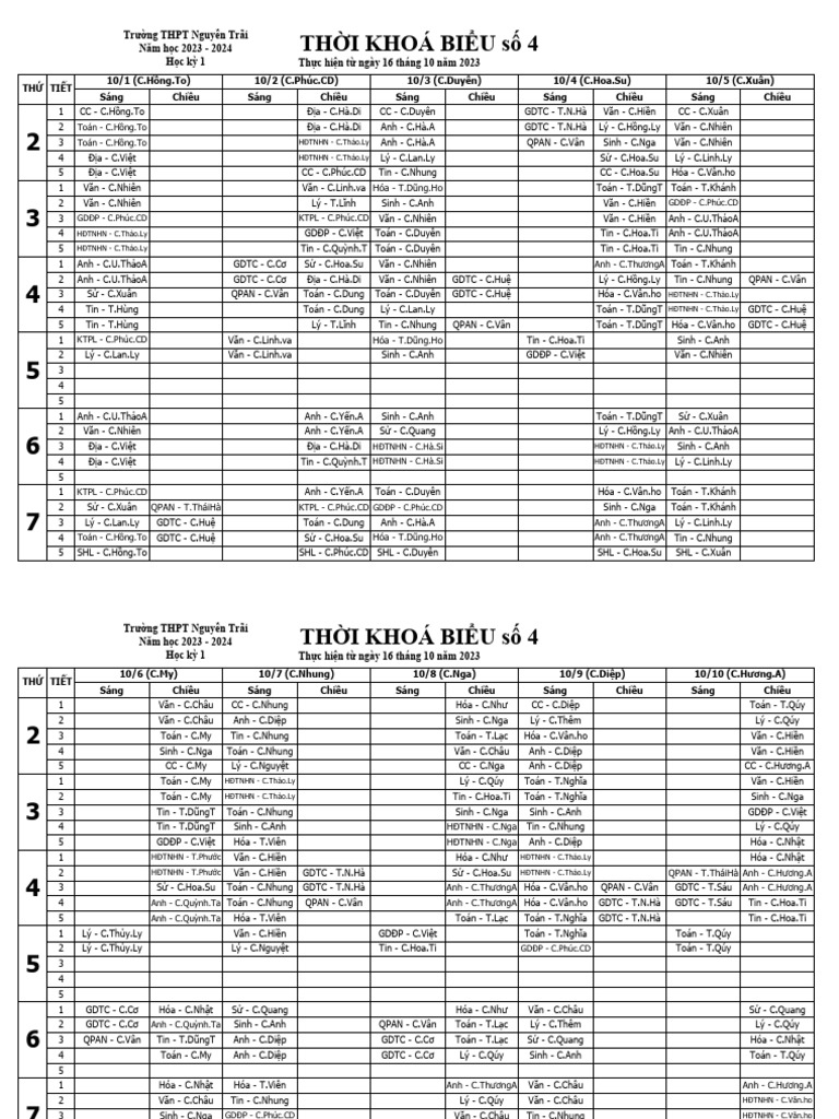 TKB L4 161023 Lop | PDF