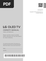 LG Oled TV Owner's Manual | PDF | Hdmi | Television