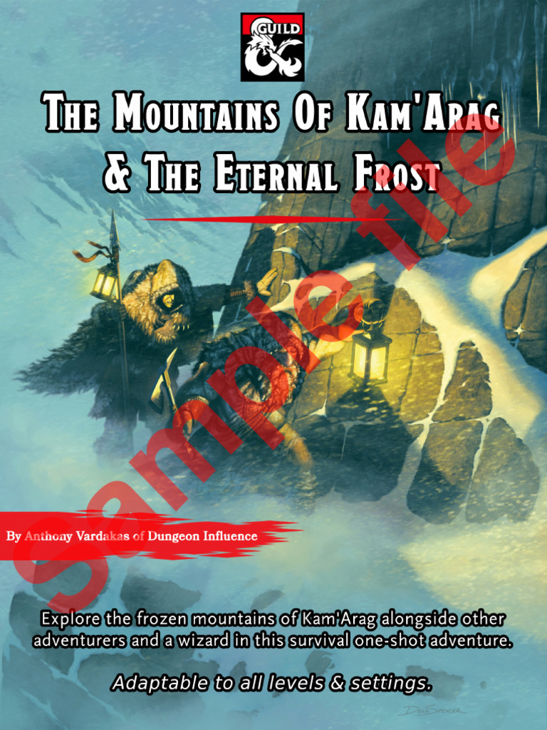 Sample | PDF | Wizards Of The Coast | Dungeons & Dragons