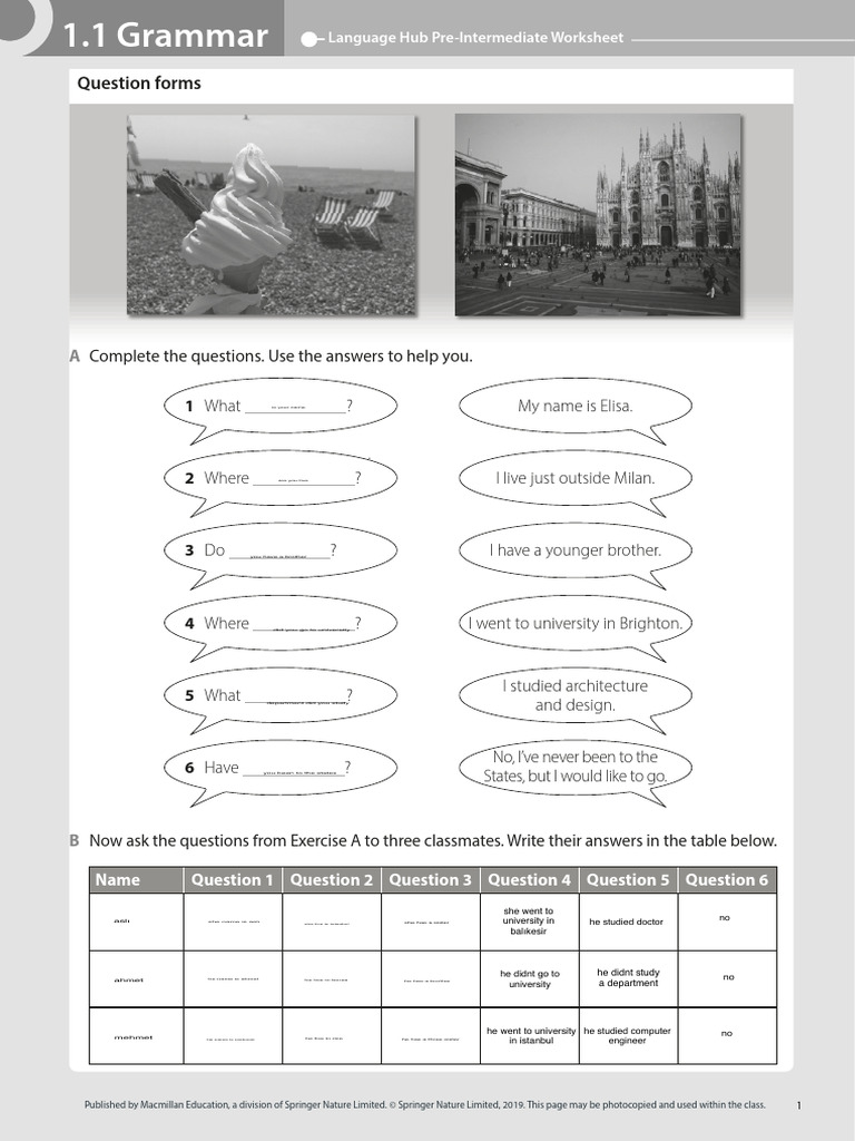 LH Pre-Intermediate Teacher's Book Worksheets | PDF | Mindfulness ...