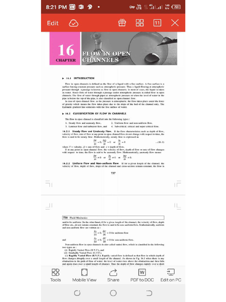 Hydraulics 1 | PDF