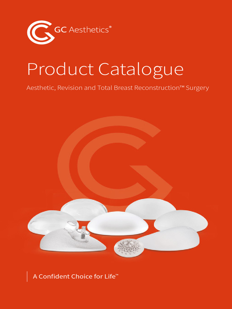 CG Aesthetics Silicone Catalog | PDF | Surgery | Medical Specialties