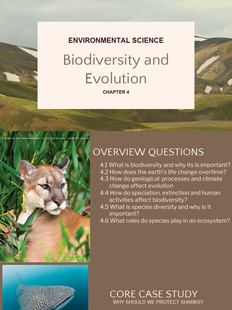 Biodiversity and Evolution Overview | PDF | Natural Selection ...