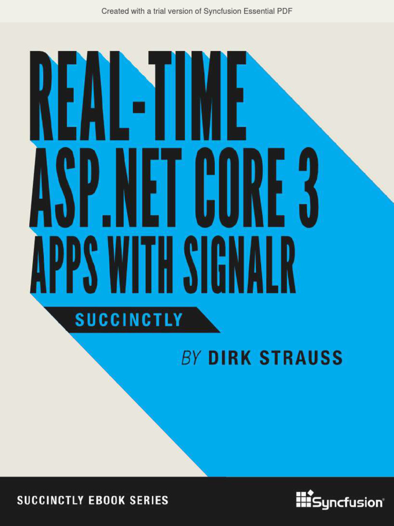 Real-Time ASP - NET Core 3 With SignalR | PDF | World Wide Web | Internet & Web