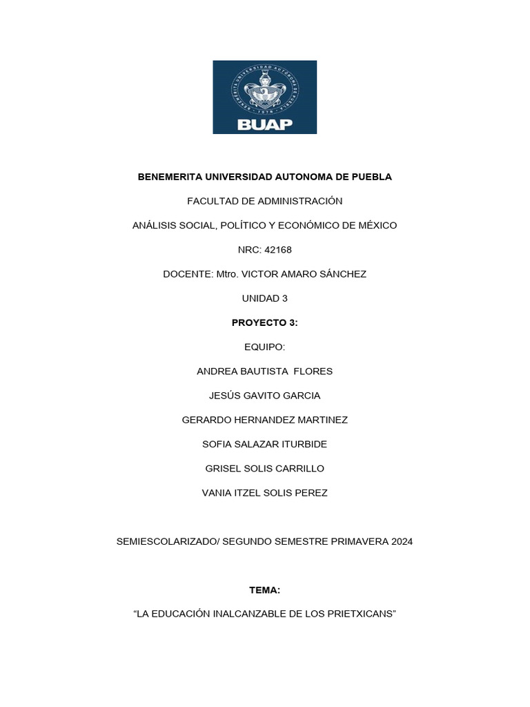 Proyecto Social, Escuela Privada y Pública | PDF | Educación primaria | Escuelas