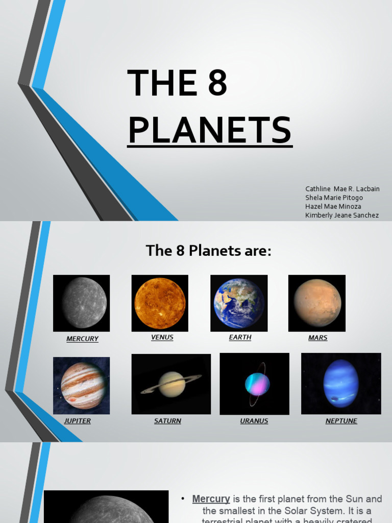 The 8 Planets | PDF
