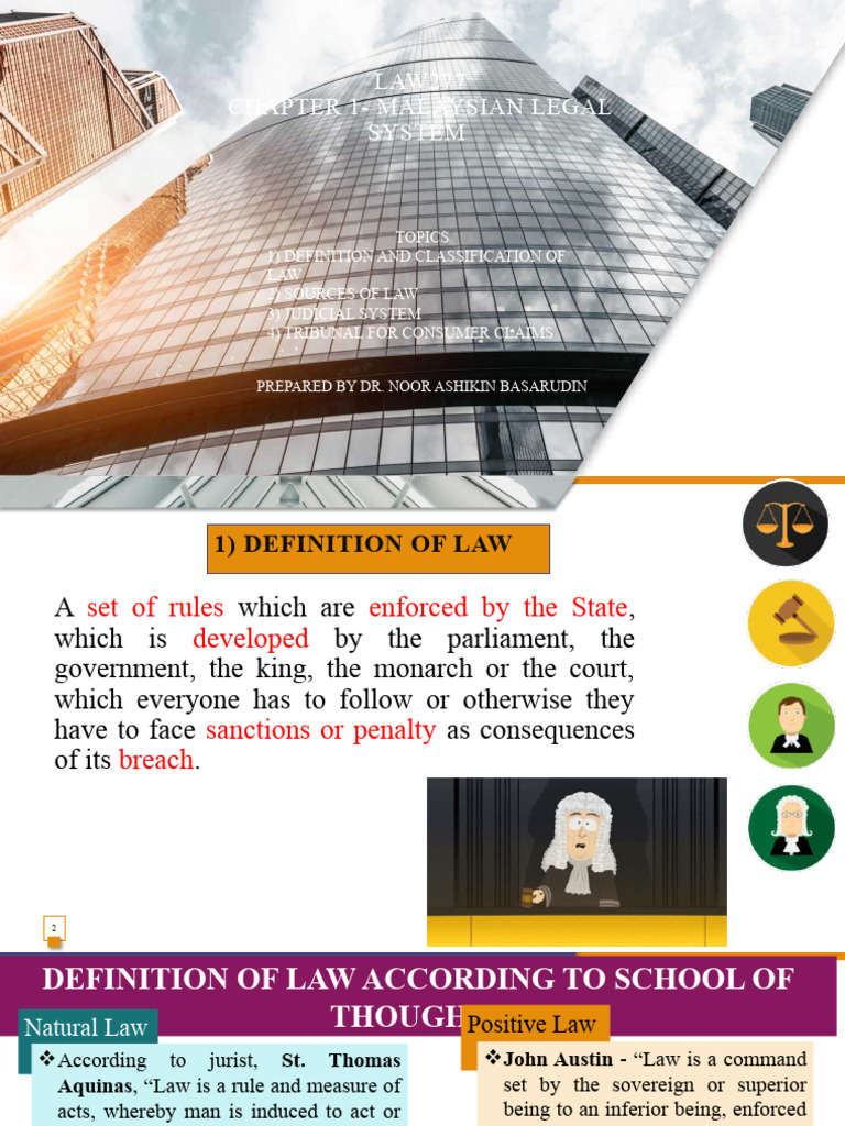 Chapter 1 Malaysian Legal System | PDF | Precedent | Separation Of Powers Chapter 1 Malaysian Legal System | PDF | Precedent | Separation Of Powers