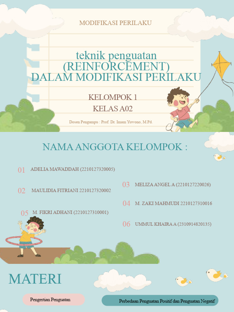Teknik Penguatan (Modifikasi Perilaku) | PDF