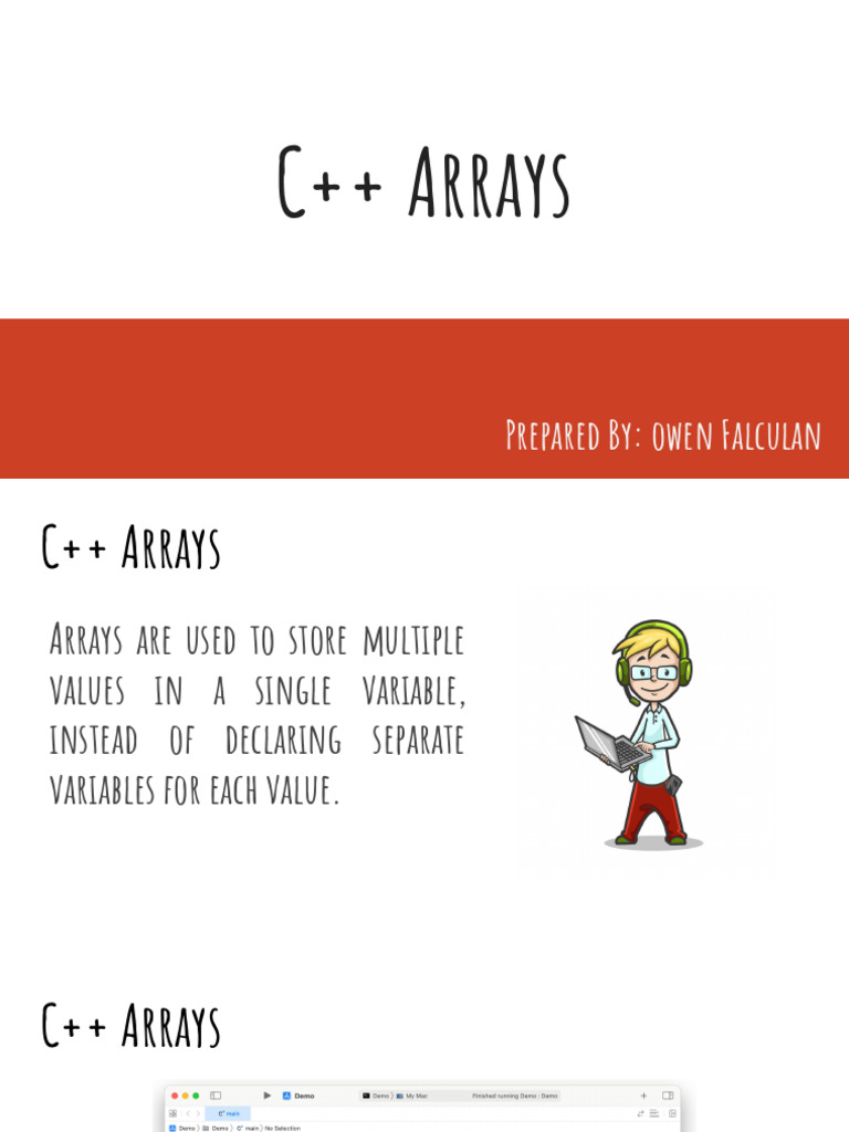 C Arrays | PDF