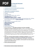 Security-Guard-Daily-Checklist-Template | PDF