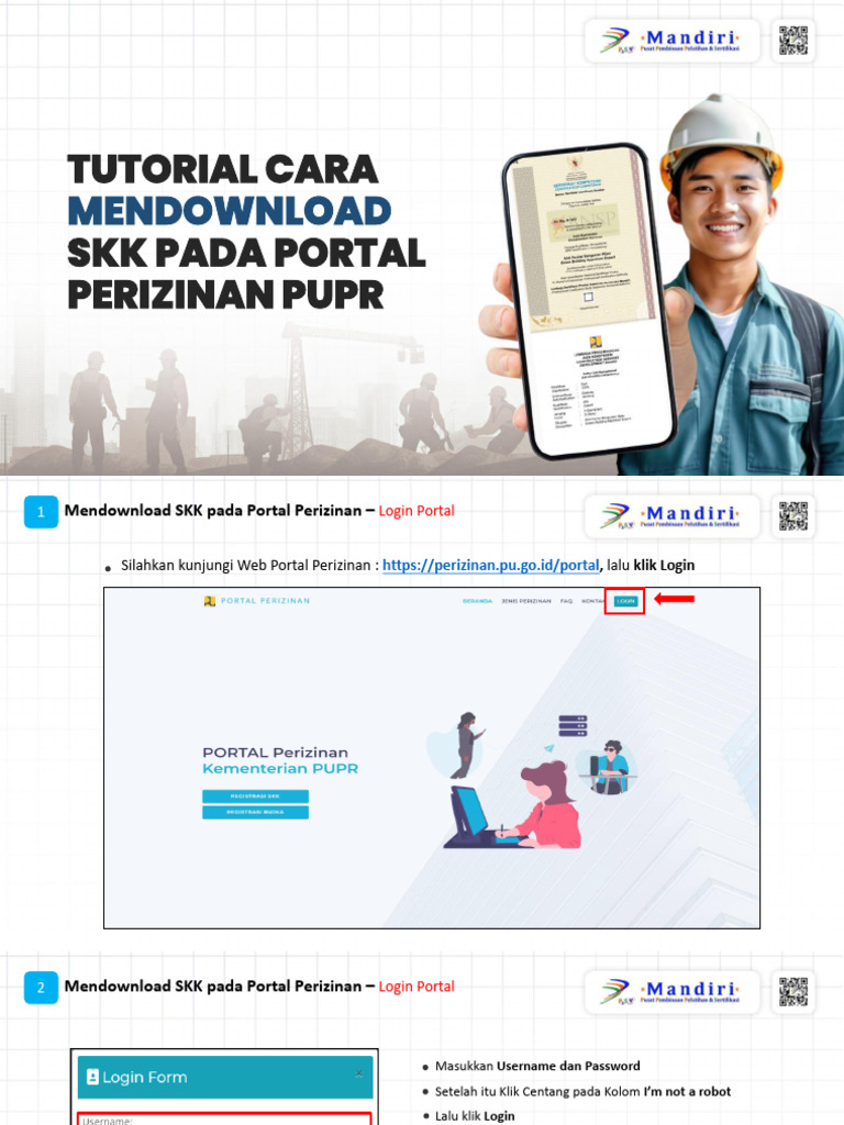 Cara Download SKK di Portal PUPR | PDF