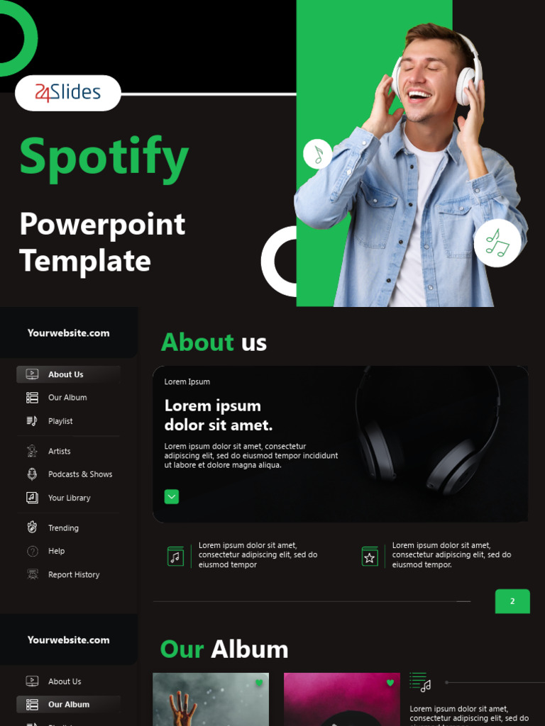 Spotify Ppt-creative | PDF