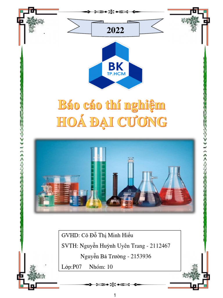 BÁO CÁO TN HĐC P07 - T 10 HK211 | PDF