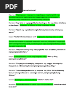 Walang Sugat Ni Severino Reyes Script | PDF