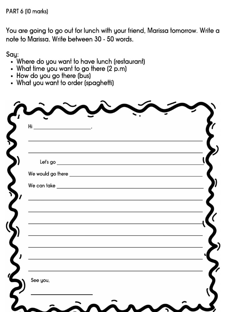 UASA Writing Y5 | PDF