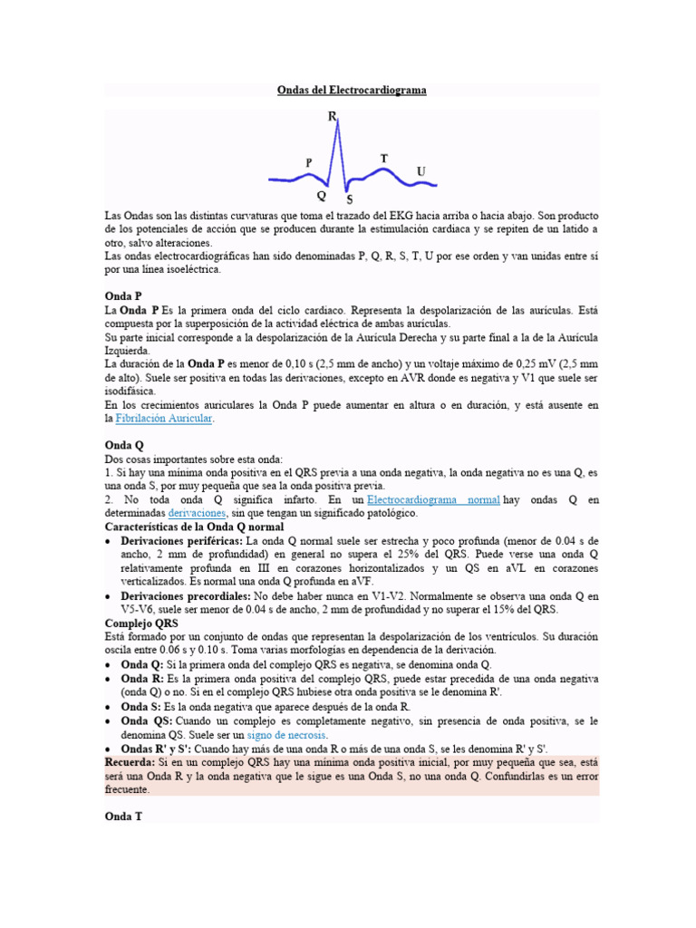 Cardio 1 | PDF | Electrocardiografia | Medicina Interna