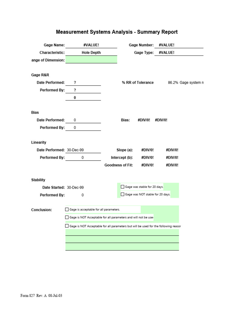MSA worksheet | PDF | Sampling (Statistics) | Science