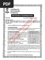 Free National Common Entrance Examination Past Questions and Answers ...