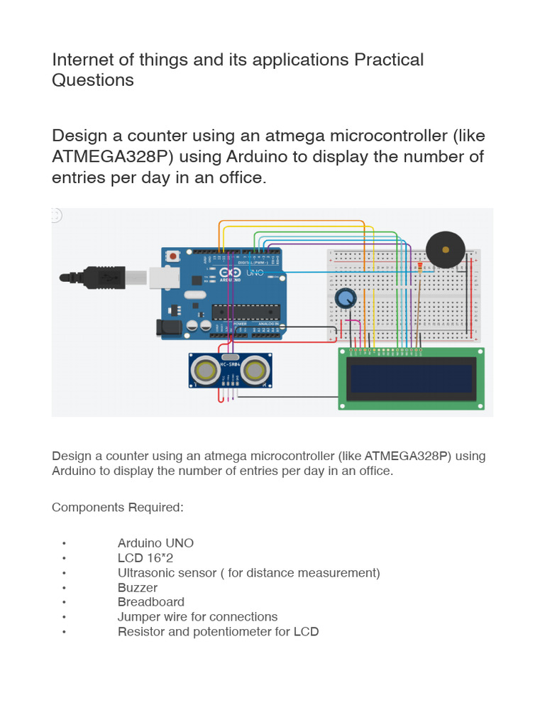 IOT Practical Question With Answer | PDF IOT Practical Question With Answer | PDF